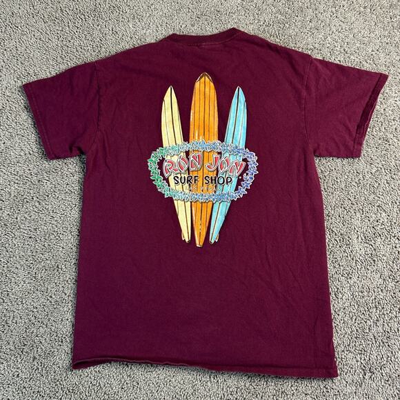 Ron Jon Surf Shop | Shirts | Ron Jon Surf Shop Shirt Mens M Red Maroon ...